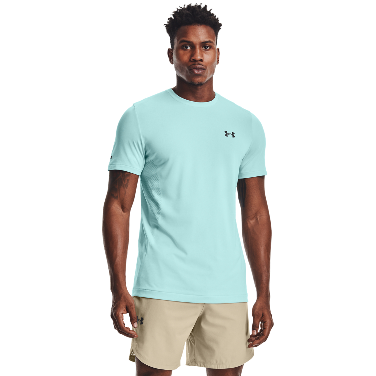 Men's UA RUSH™ Seamless Short Sleeve | Kvantum Sport Online Shop