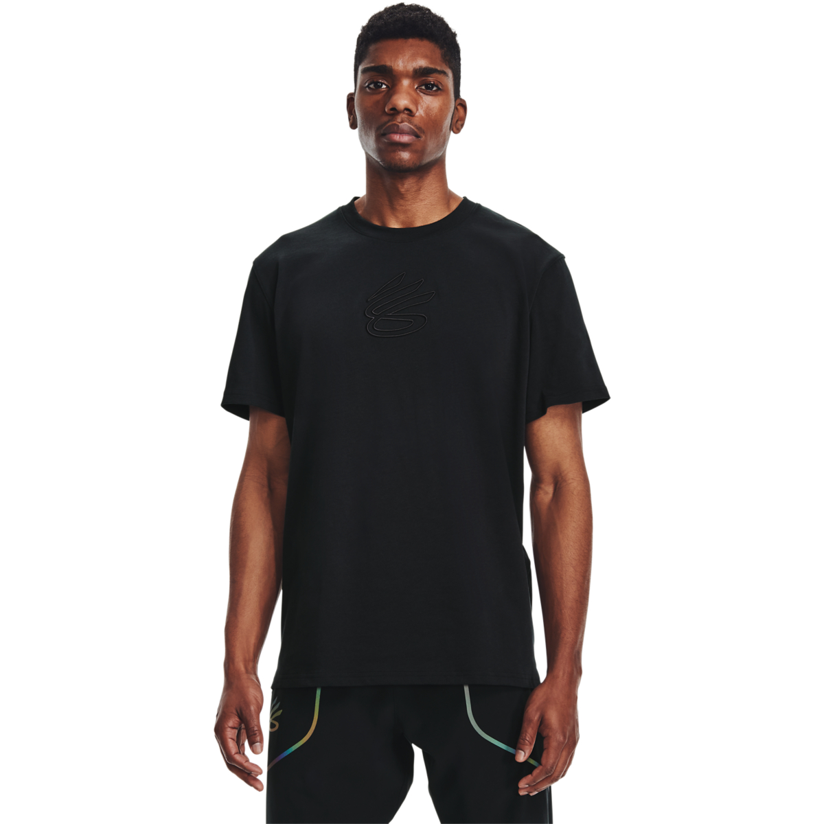 Men's Curry Embroidered UNDRTD T-Shirt | Kvantum Sport Online Shop