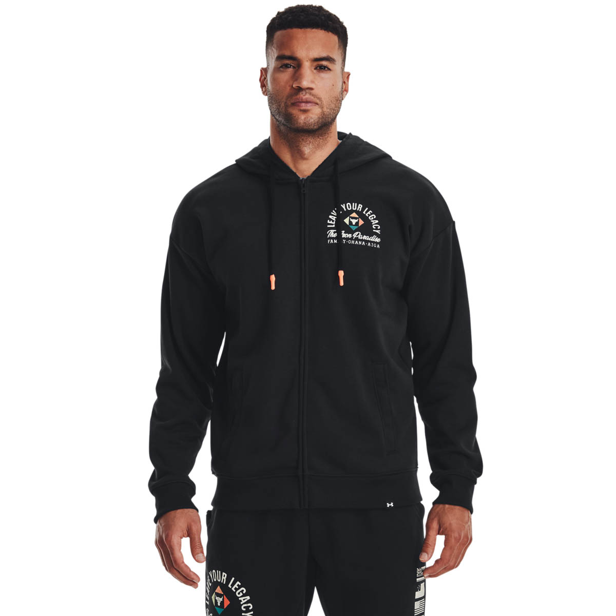 Men's Project Rock Heavyweight Terry Full-Zip | Kvantum Sport Online Shop